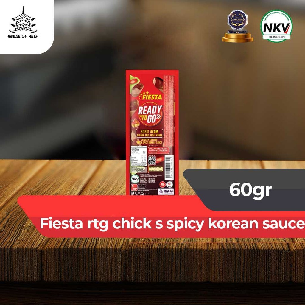 Jual Fiesta Ready To Go Singles Spicy Korean Sauce 60gr | Shopee Indonesia