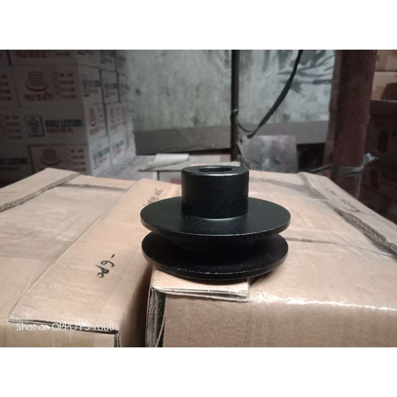 Jual Pully Besi B1 x 3" as 1", 18, 19, 20, 22, 24, 25 mm Pulley Puly ...