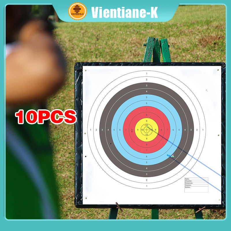 Jual 10Pcs 40x40CM Kertas Target Panah / Paper Target Panahan ...