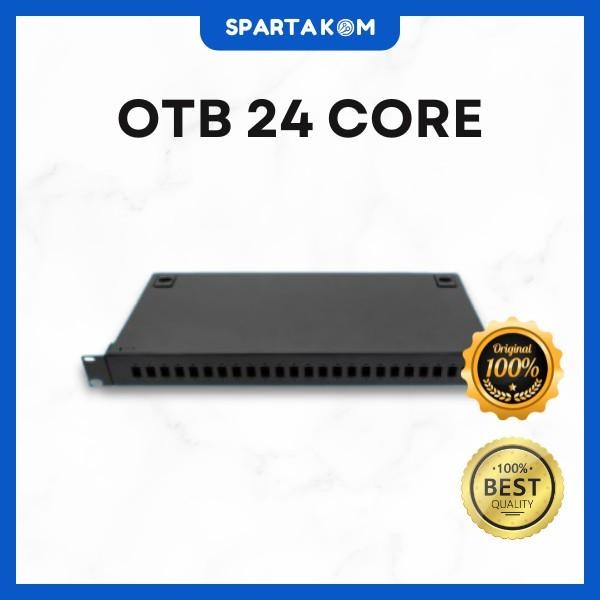 Jual OTB 24 Core Rack Mount Sliding Fiber Optik Kosongan Box Optical ...