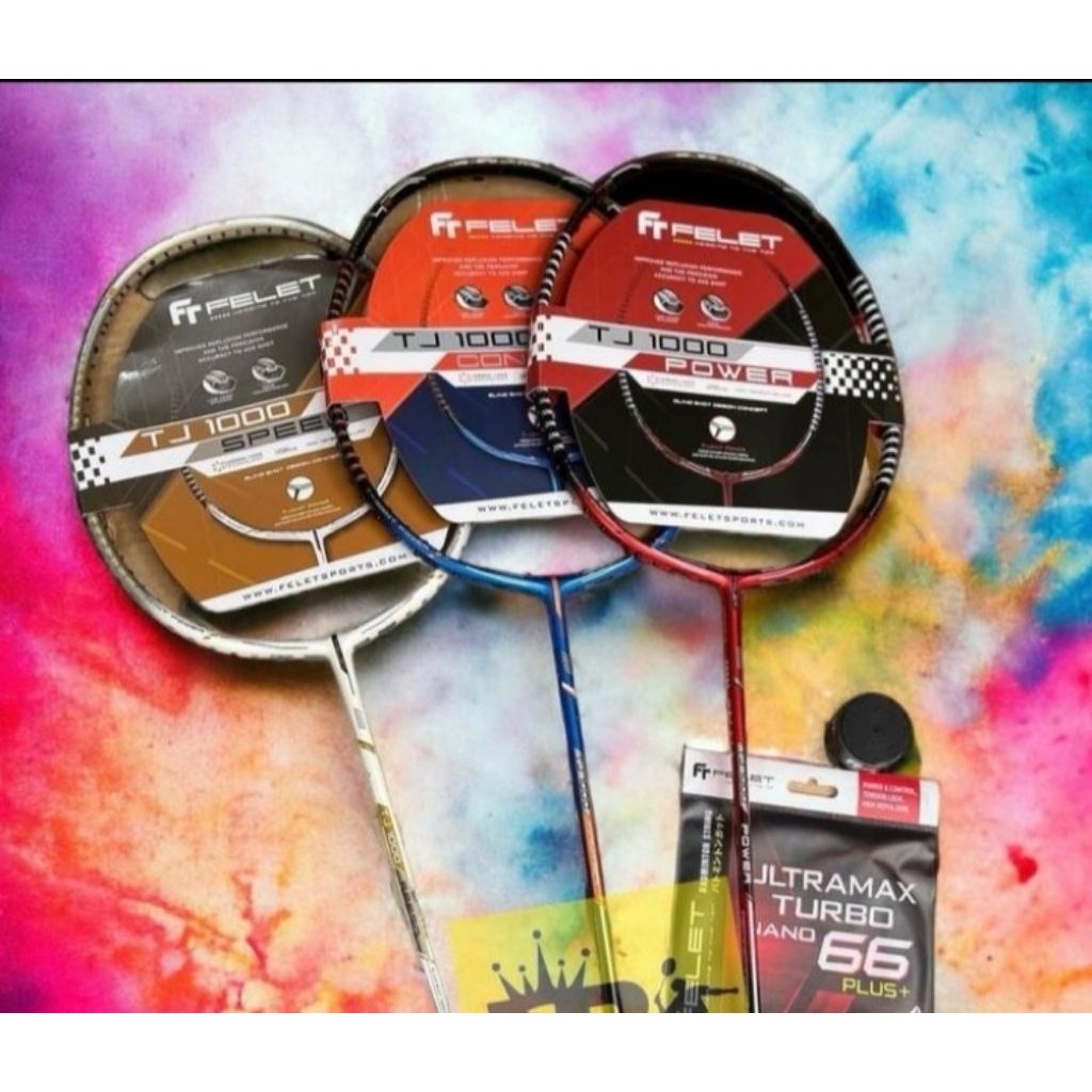 Jual RAKET BADMINTON FELET TJ 1000 POWER ORIGINAL | Shopee Indonesia