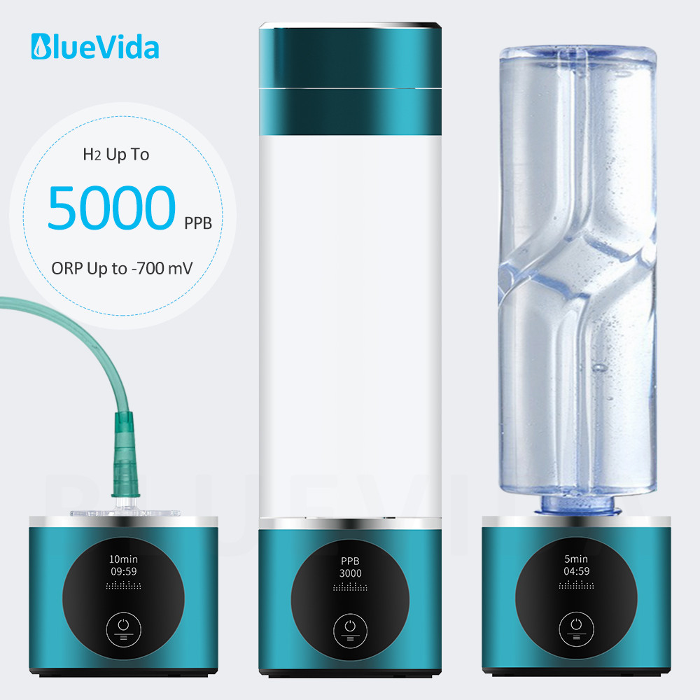 Jual BlueVida New 8th Generation Nano Hydrogen Water Generator Bottle ...