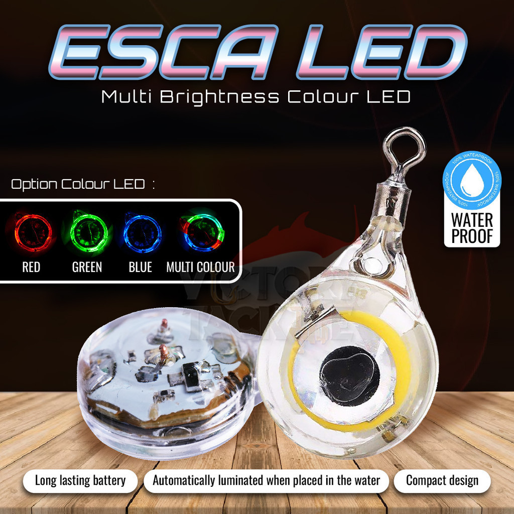 Jual ESCA LED LIGHT Lampu Esca Led Metal jig Lampu Kelip Untuk Metal ...