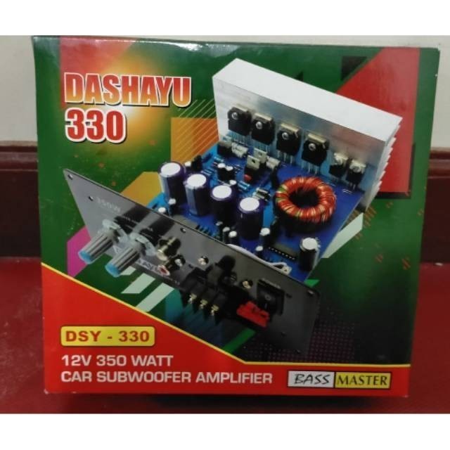 Jual Power Kit Bass Monoblock Bass Master Dsy 330 350 Watt | Shopee Indonesia