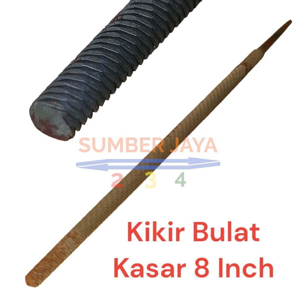 Jual KIKIR BESI LINGKARAN / BULAT 8 INCH / KIKIR BESI LINGKARAN KASAR 8 ...