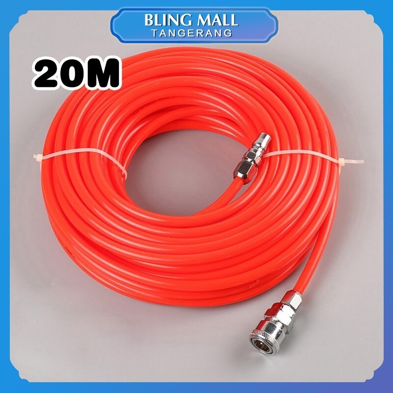 Jual 20m Slang Kompresor Angin Tahan Lama Selang Power Sprayer EVA 20 ...