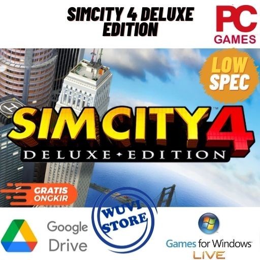 Jual Game PC SimCity 4 Deluxe Edition | GAME PC Ringan Full Version ...