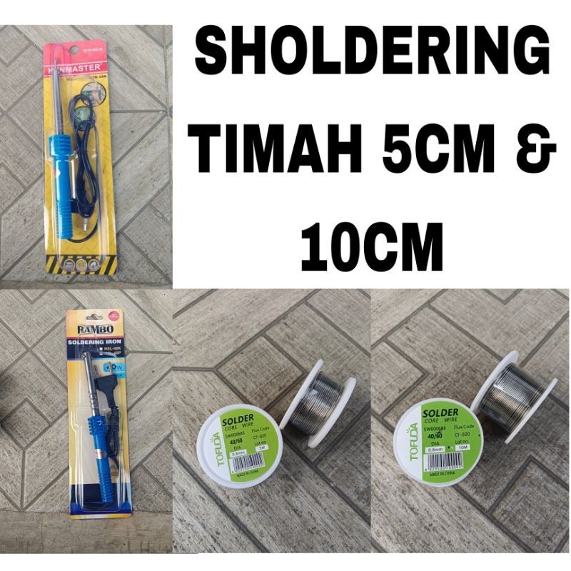 Jual SOLDERING solder KENMASTER solder non merk Soldering Iron 40 Watt ...