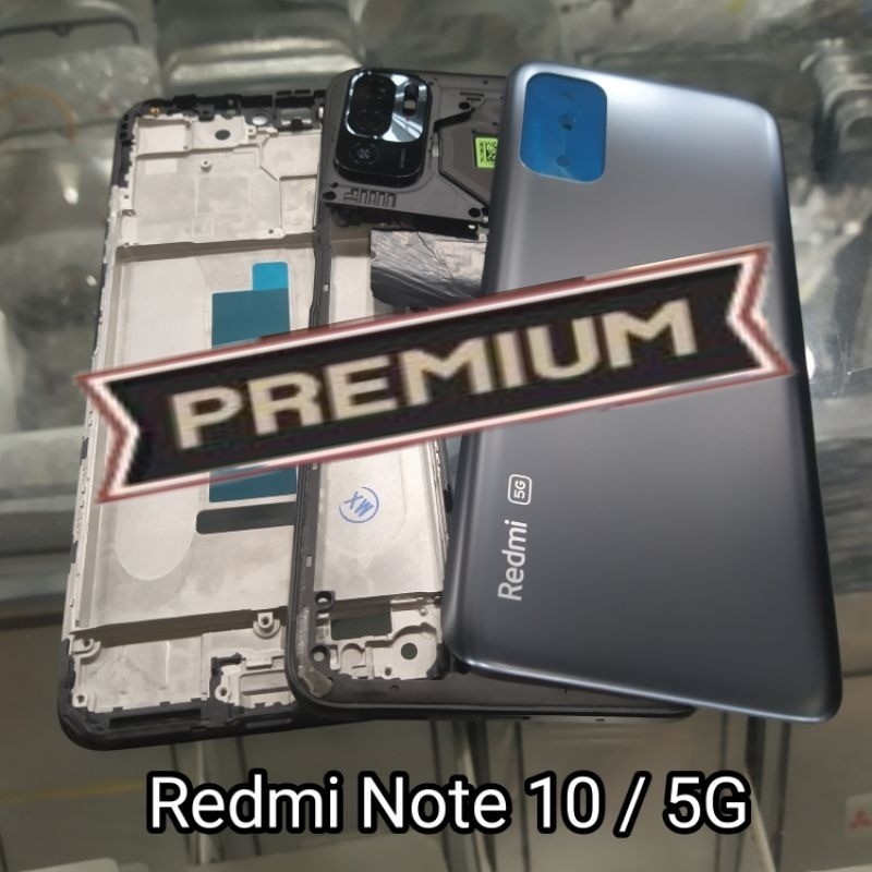 Jual Cessing hausing fullset frame lcd Xiaomi Redmi note 10 / 5G ...