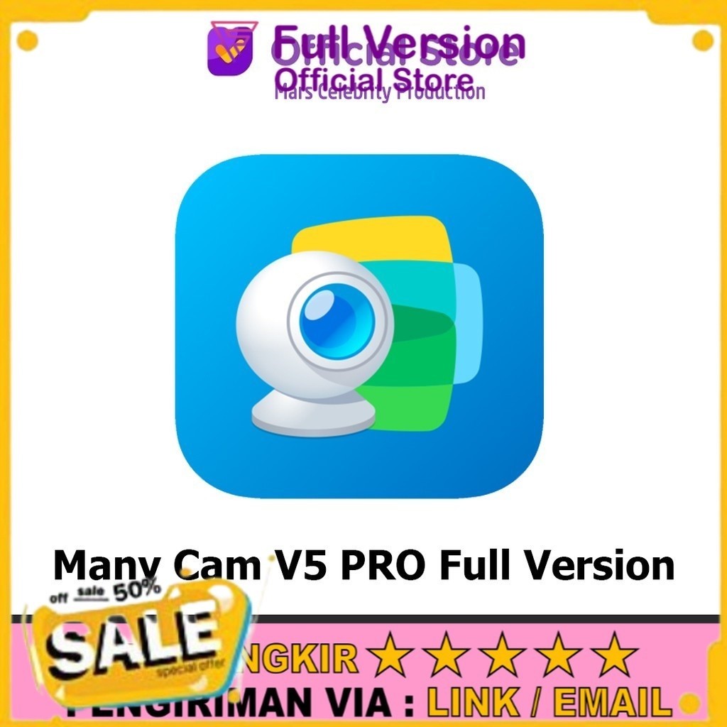 Jual Beli 2 Gratis 1 PROMO Software ManyCam v5 PRO Full Version Terbaru ...