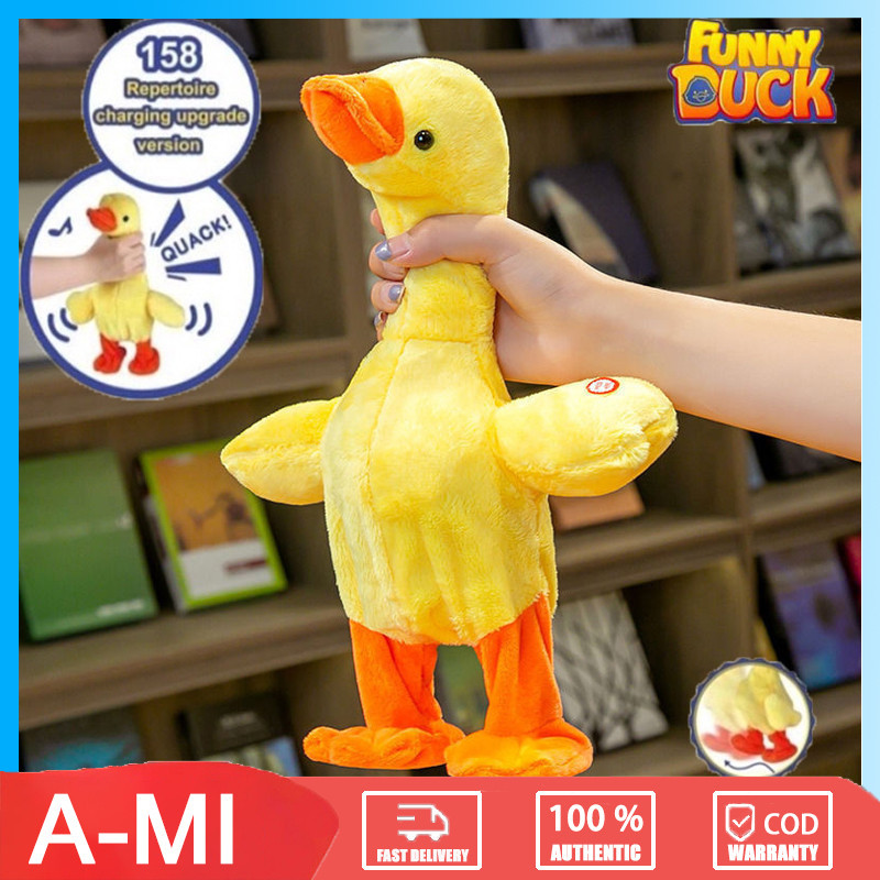 Jual Mainan Boneka Funny Duck Bebek Musik Bebek Dancing Duck Bebek ...