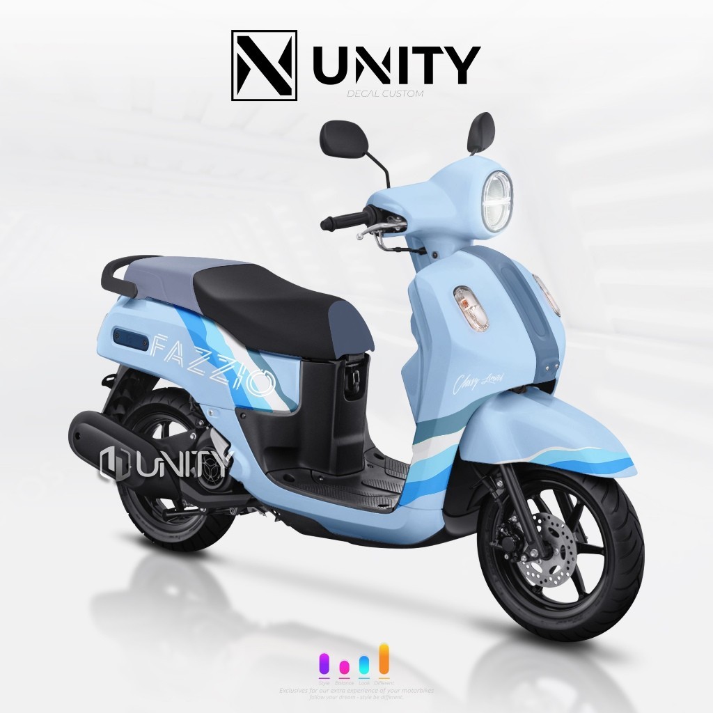 Jual Decal FAZZIO Stiker Fullbody YAMAHA FAZZIO 2022-2023-2024 Limiteds ...