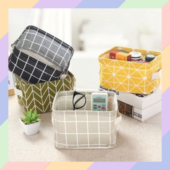 Jual SB10 Storage Box Lipat KOTAK KAIN Penyimpanan Barang Keranjang ...