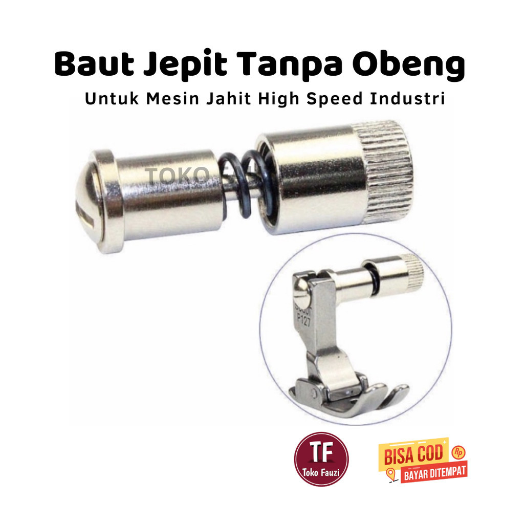 Jual Baut Jepit Sepatu Tanpa Obeng Mesin Jahit Highspeed - Best Quality ...