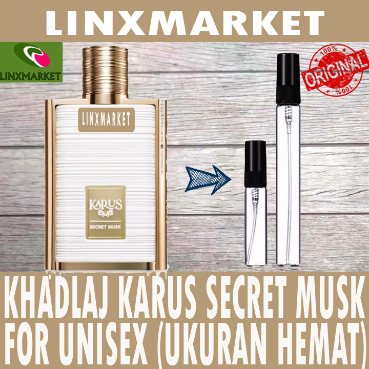 Jual KHADLAJ KARUS SECRET MUSK FOR UNISEX EDP EAU DE PARFUM UKURAN HEMAT | Shopee Indonesia