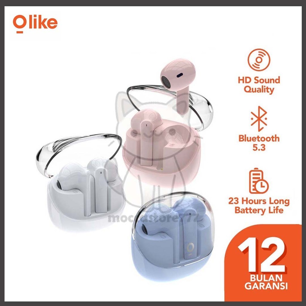 Jual Olike T103 TWS Earphone Bluetooth Wireless Earbuds 5.3 23 Hours ...