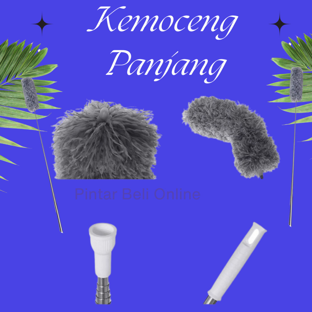 Jual Kemoceng 2,8 Meter Microfiber/ Kemoceng Panjang Extendable Bisa ...