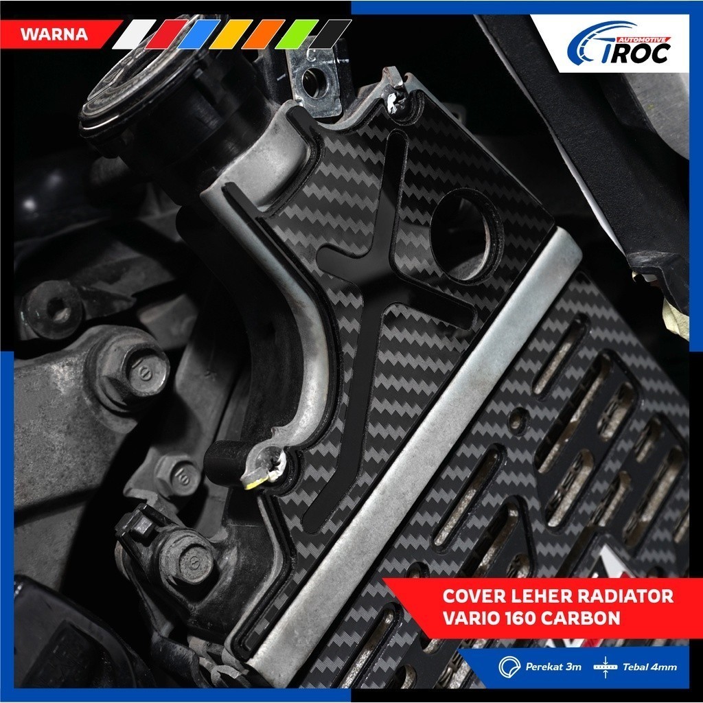 Jual COVER LEHER RADIATOR VARIO 160 PCX 160 ADV 160 COVER PLAT RADIATOR ...