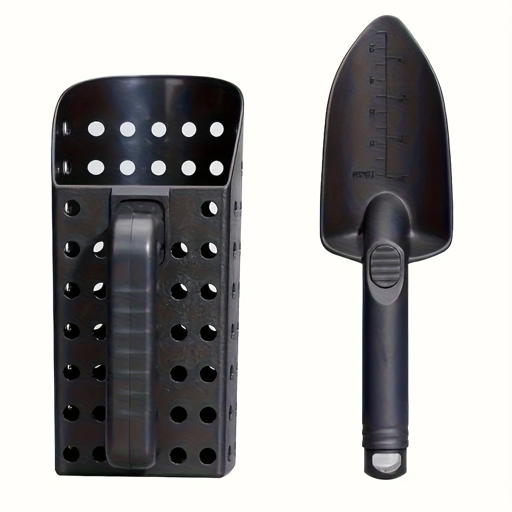 Jual Plastic Metal Detector Sand Scoop Shovel Set Beach Gold Digging ...