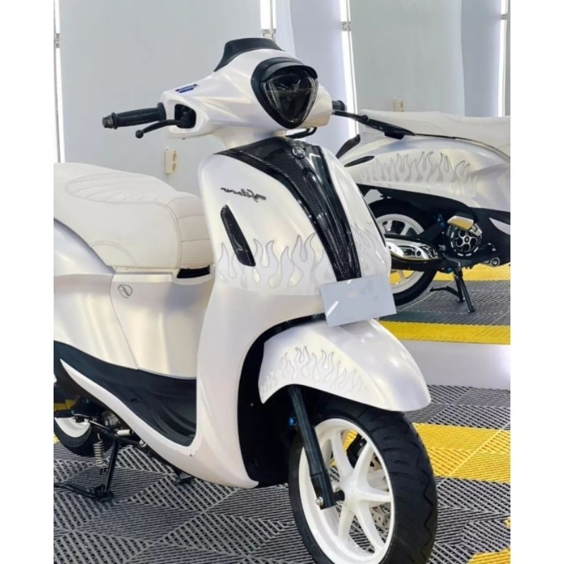 Jual Decal Sticker Striping Variasi Transparan Uv Filano Api Yamaha ...