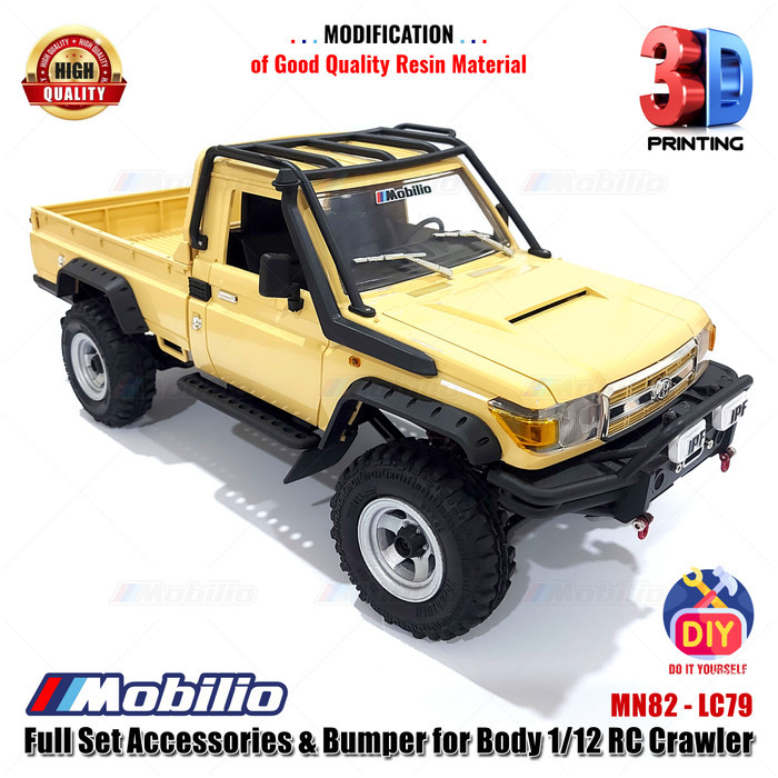 Jual MN82 - LC79 Full Set Accessories & Bumper 3D Print High Quality for Body 1/12 RC Crawler ...