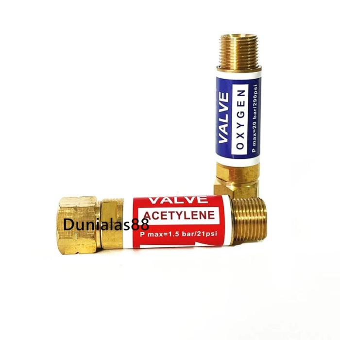 Jual Flashback Arrestor Regualtor Gas Cutting Torch Oxy Ace LPG Flash ...
