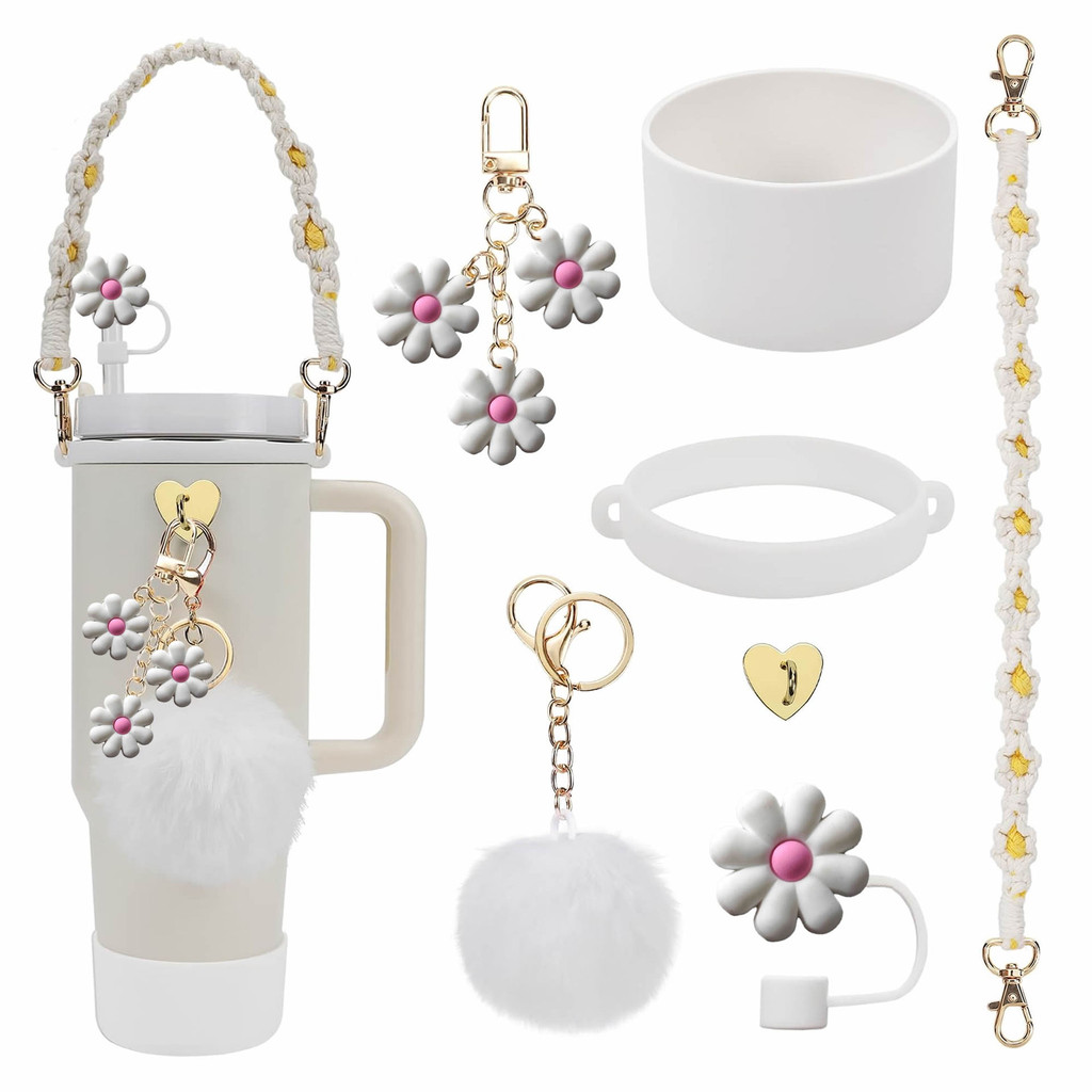 Jual 7 Buah Set Aksesori Piala Stanley Termasuk Tali Pegangan Botol Air ...