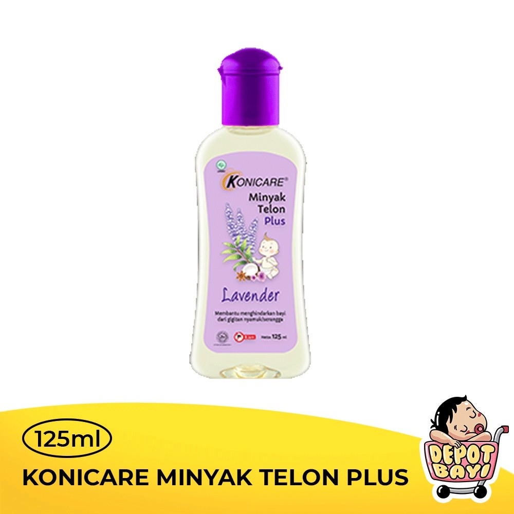 Jual Konicare Telon Plus Lavender 125mL | Shopee Indonesia