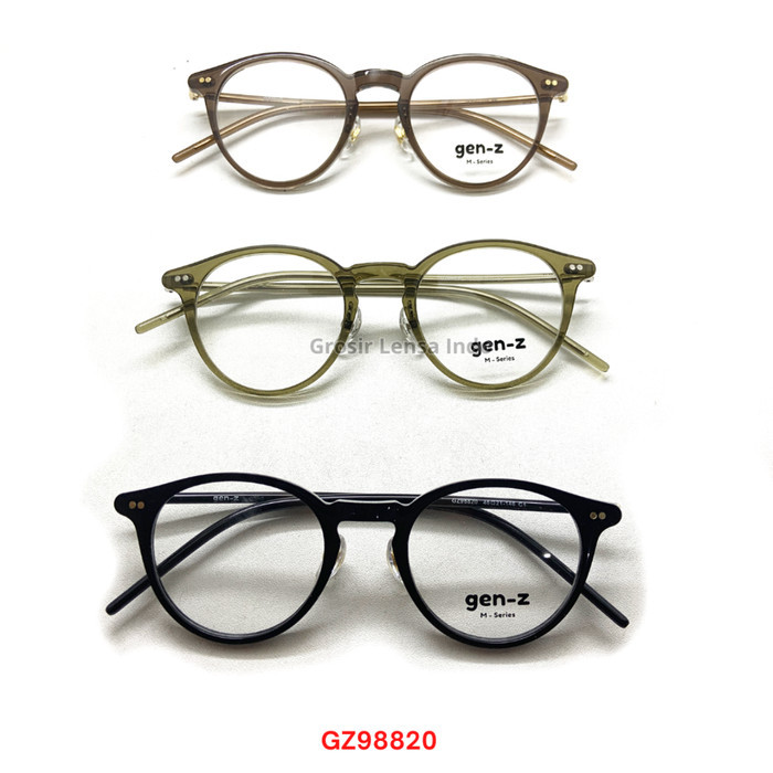 Jual Frame Kacamata Original Gen z Pria/Wanita GZ98820 Lebar Frame 134 ...