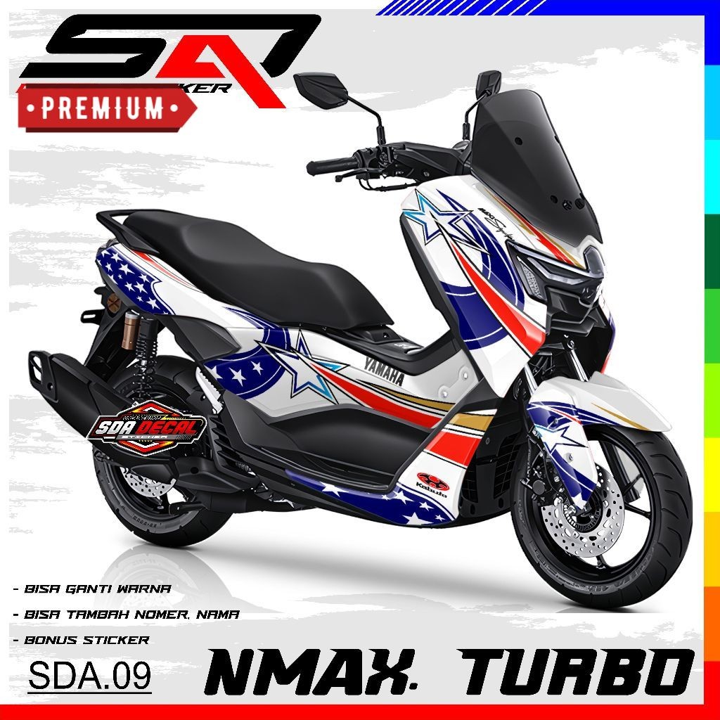 Jual Decal stiker yamaha NMAX Turbo NEO 2024 full body Ultra Sport ...