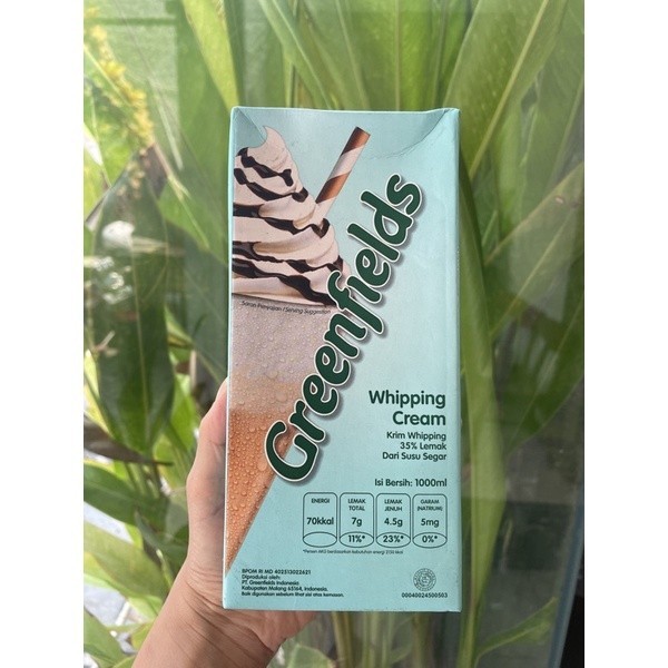 Jual Greenfields Whipping Cream 1L | Shopee Indonesia