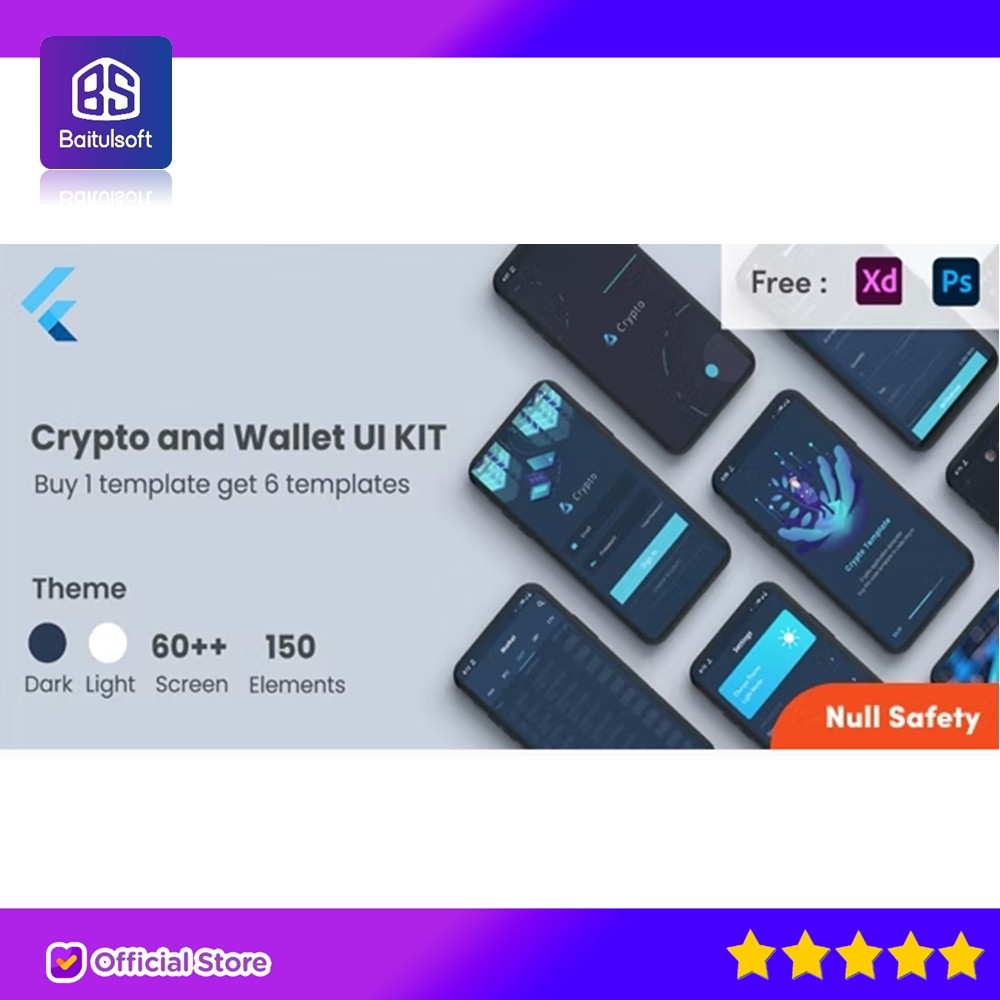 Jual SOURCE CODE APLIKASI CRYPTO APP FLUTTER CRYPTOCURRENCY APP TRADE & WALLET FLUTTER | Shopee ...
