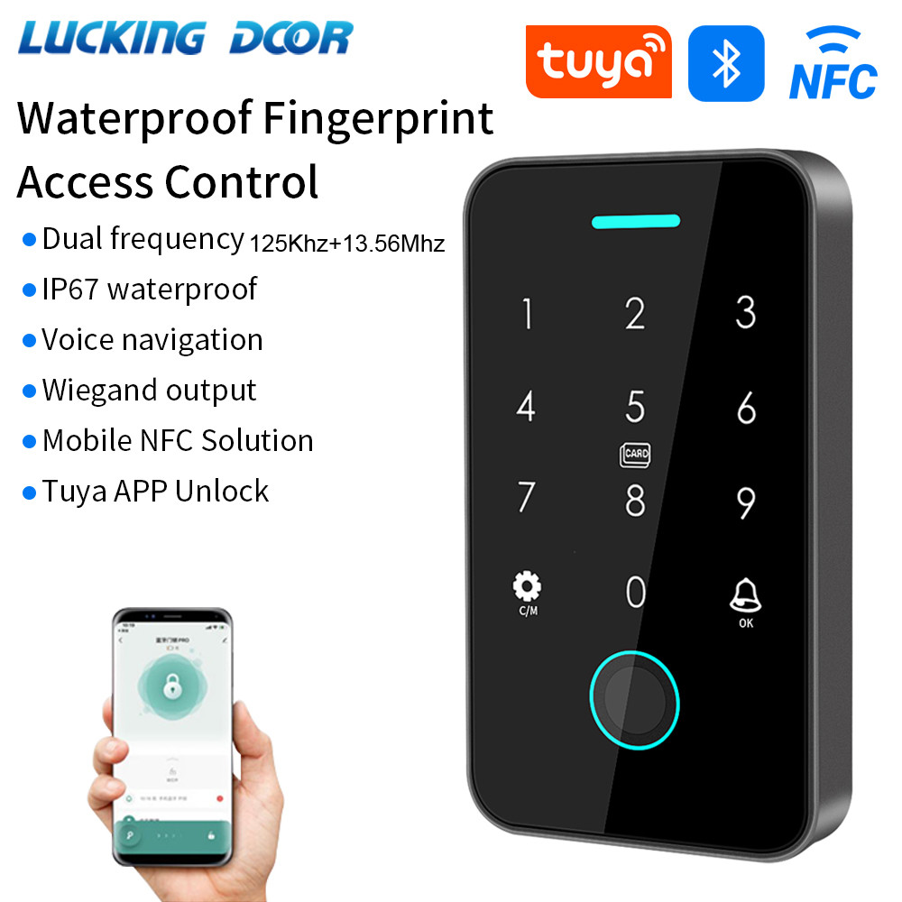Jual Bluetooth NFC Tuya App Door Access Control MF IC & EM ID RFID ...
