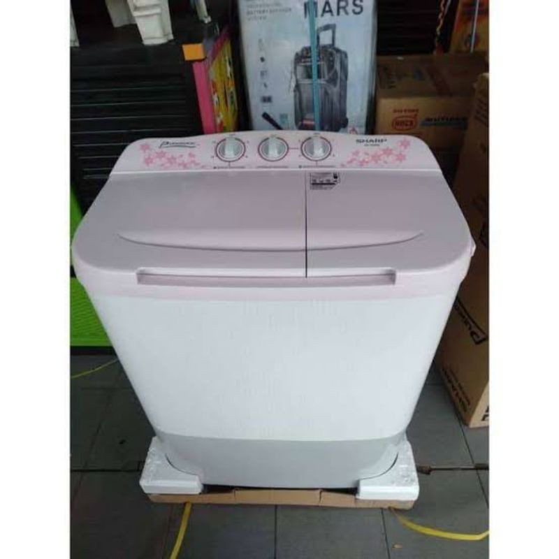 Jual MESIN CUCI 2 TABUNG SHARP 8KG EST 90 MW EST90MW - Semarang ...