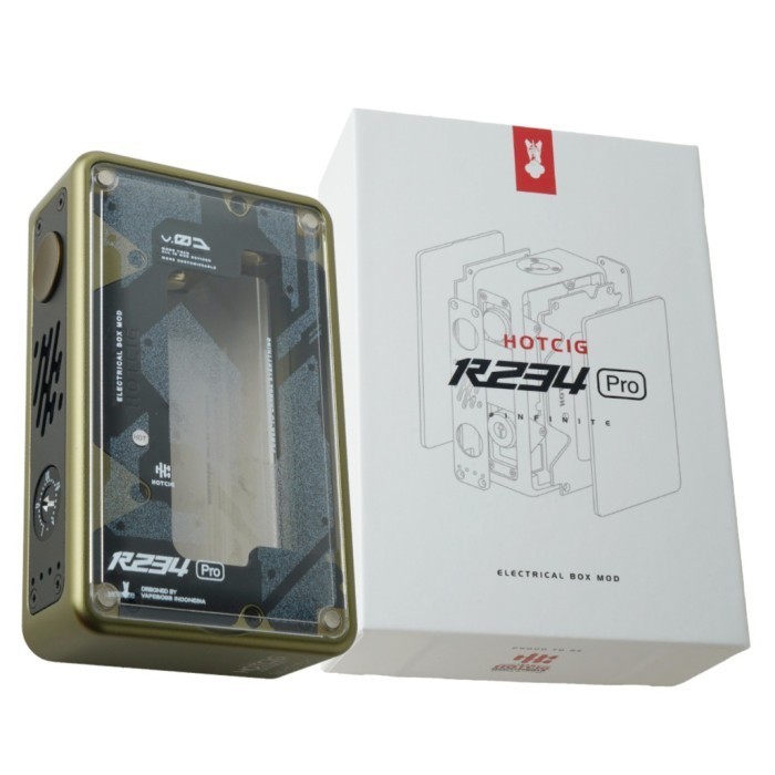 Jual Mod Vape Hotcig R234 Pro Box Mod Heavy Army Authentic By Hotcig ...