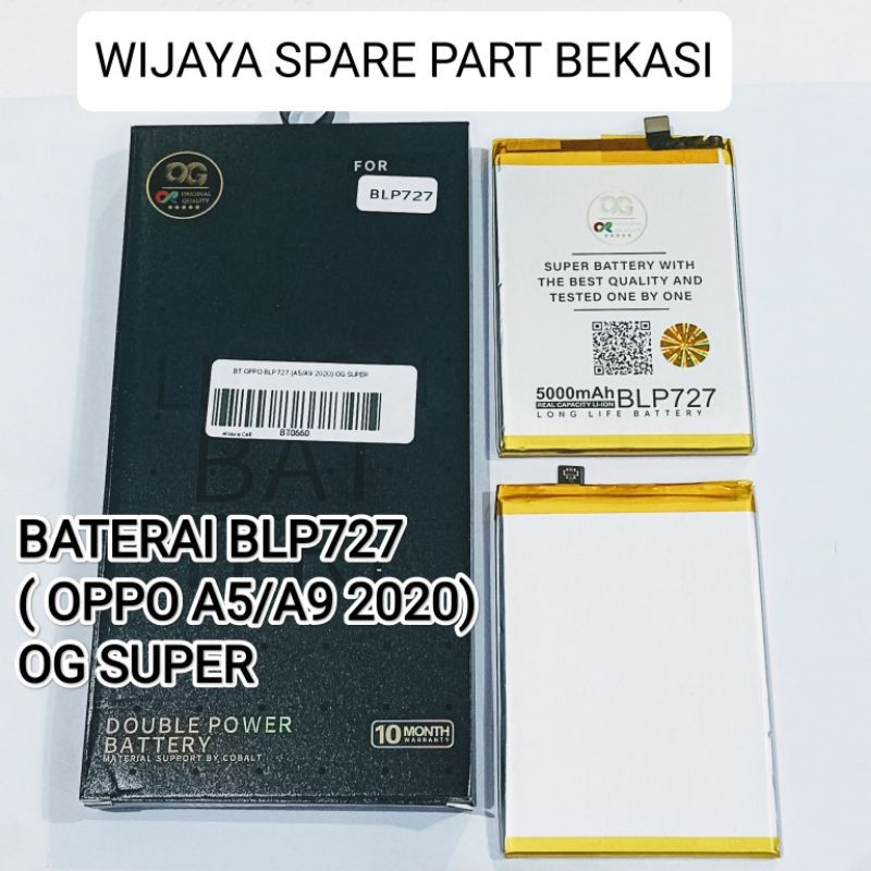 Jual BATERAI OPPO BLP727 (A5 2020/A9 2020) OG SUPER | Shopee Indonesia