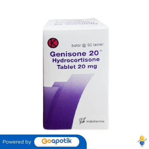 Jual Genisone 20 Mg Botol 50 Tablet | Shopee Indonesia