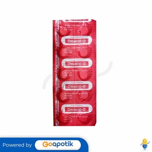 Jual Omecal+D Strip Isi 10 Tablet | Shopee Indonesia