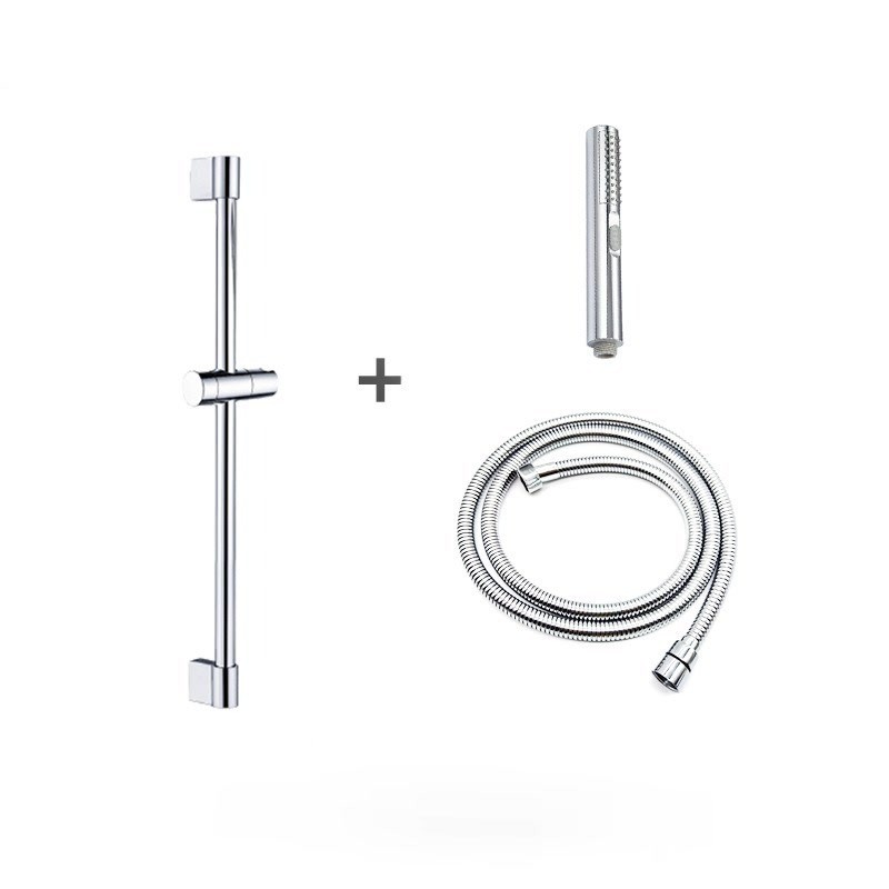 Jual Shower Riser Rail Sliding Bar with Soap Dish Bathroom High ...