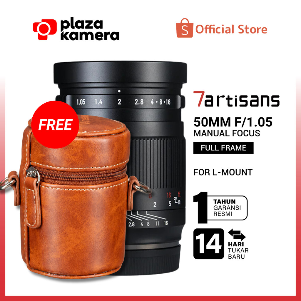 Jual Lensa 7Artisans 50mm F1.05 for Leica L-Mount Full Frame | Shopee ...