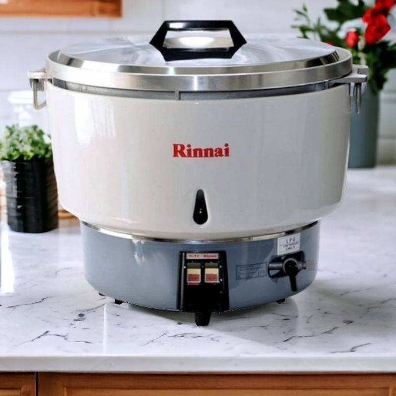 Jual Rinnai Rice Cooker Gas LPG RR-50A / Rice Cooker 9 Liter RR-50A ...