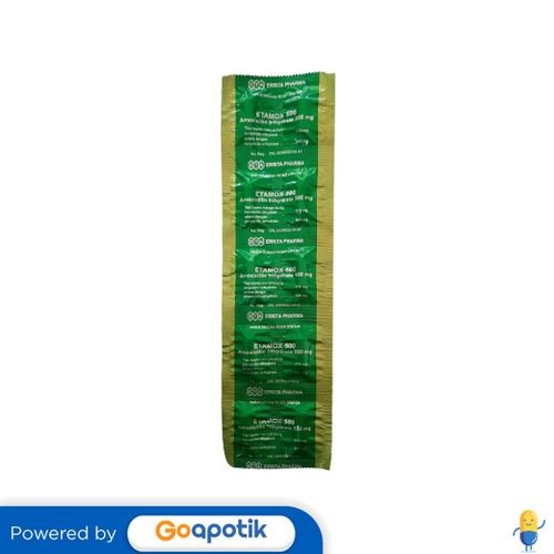 Jual Etamox 500 Mg Strip 10 Kaplet | Shopee Indonesia