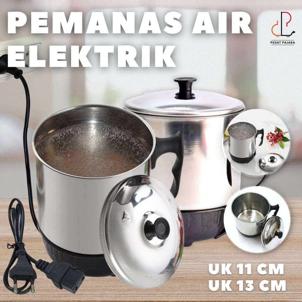 Jual Mug Kettle Listrik Heating Cup Pemanas Air Elektrik 11cm 13cm ...