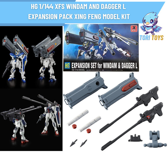 Jual HG 1/144 Xfs Windam and Dagger L Expansion Pack Xing Feng Model ...