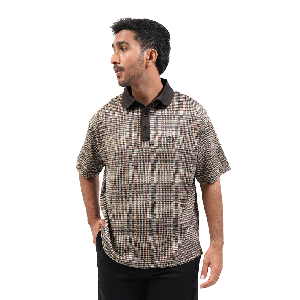 Jual FOLX Golf Jacquard Polo Shirt | Shopee Indonesia