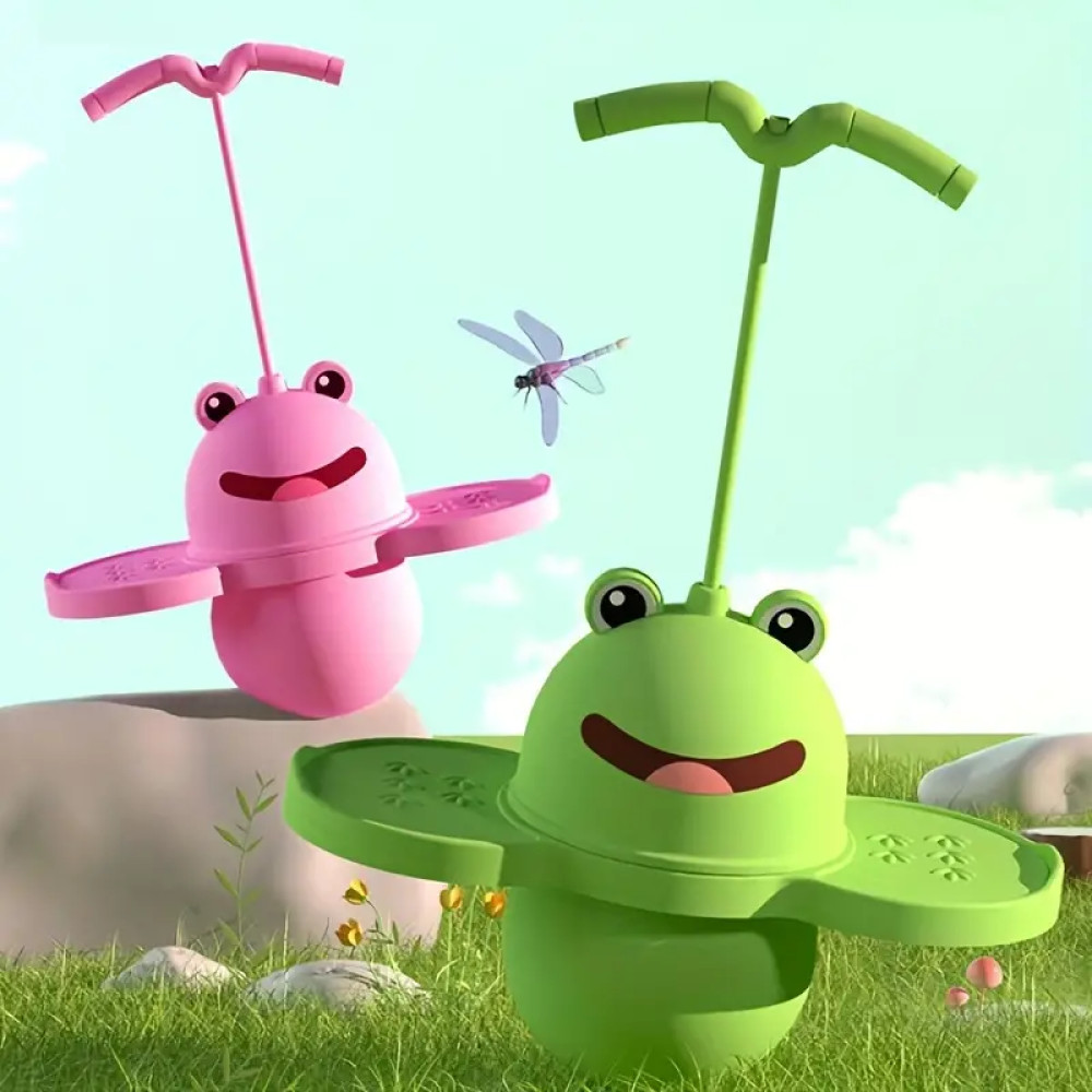 Jual VLLOLD Mainan Bola Jumping Balance Ball Frog with Air Tank - VL032 ...