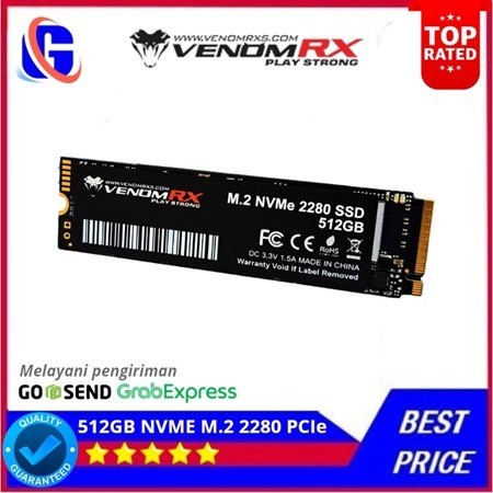 Jual SSD VenomRX Super 512GB NVME M.2 2280 PCIe Gen 3x4 512 GB - 128 GB | Shopee Indonesia