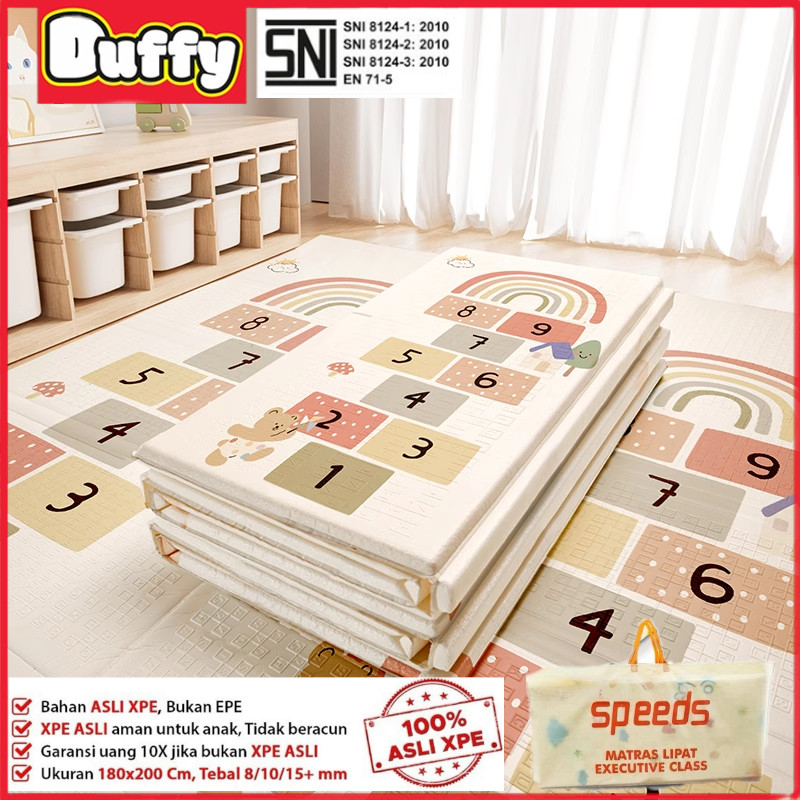 Jual Duffy toys 42 Jenis Gaya 180x200cm Karpet anak / karpet Main Anak ...