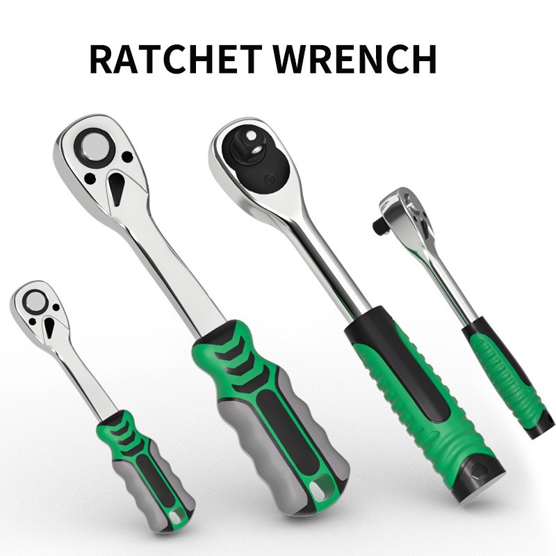 Jual SKU Shock ratchet dengan karet 1/2 karet gagang karet kunci pas ...