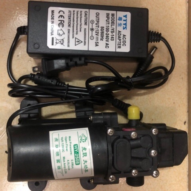 Jual Paket Pompa Air DC 12V / Dinamo Pompa Sprayer / Cuci Mobil / Motor ...